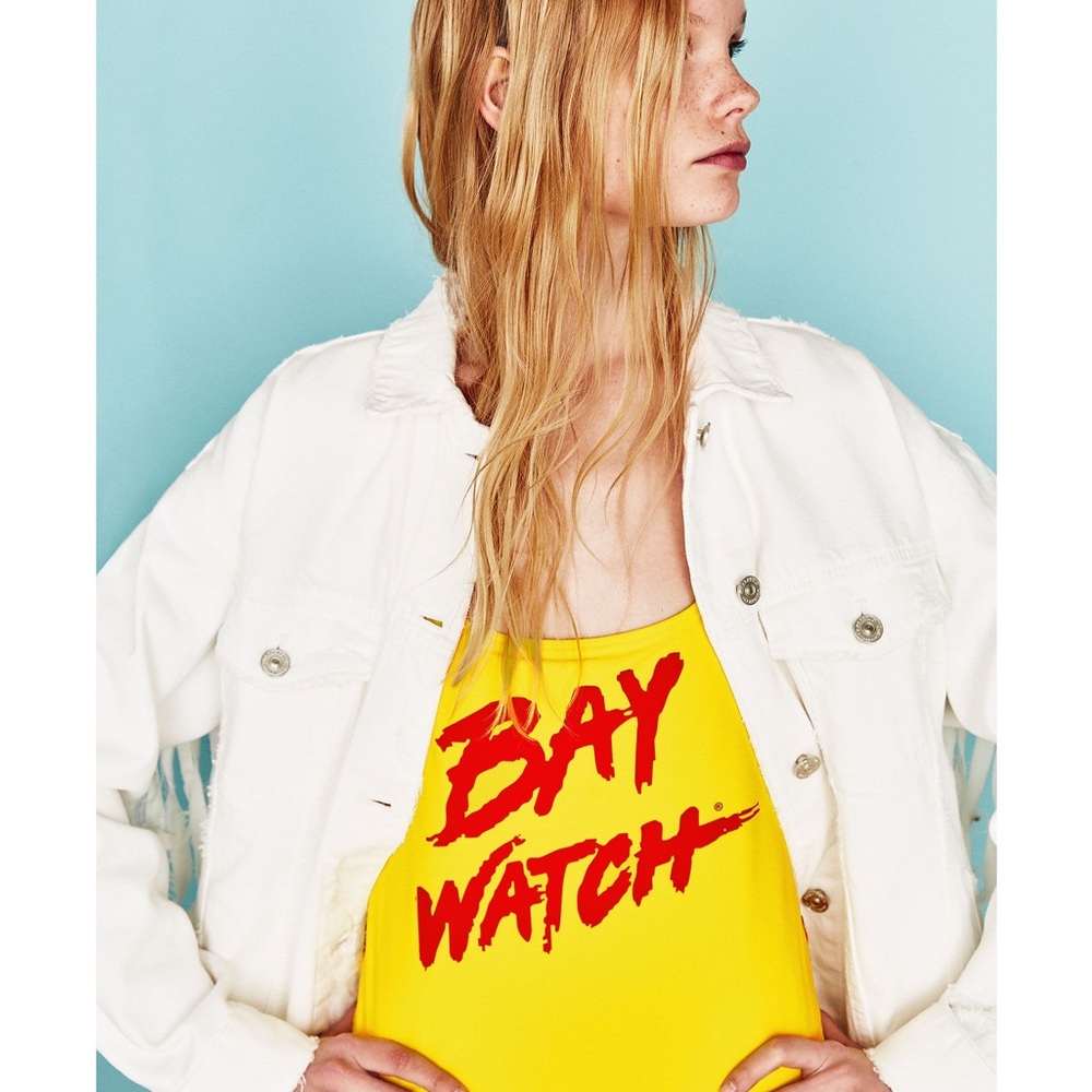 Zara Baywatch Swimsuit - Gem